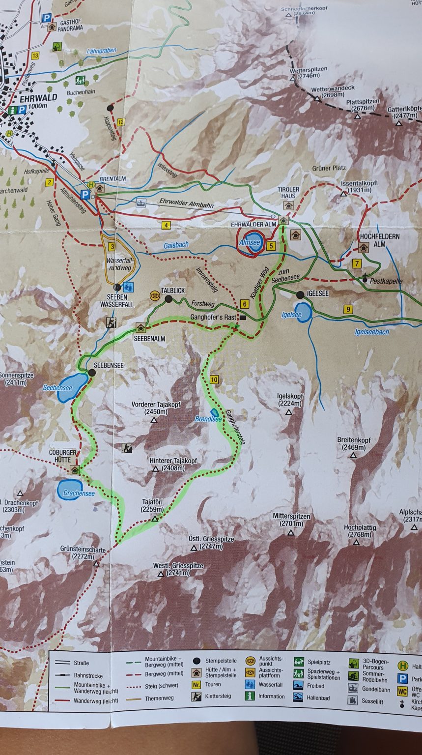 Een Unieke Route Naar De Seebensee En Drachensee